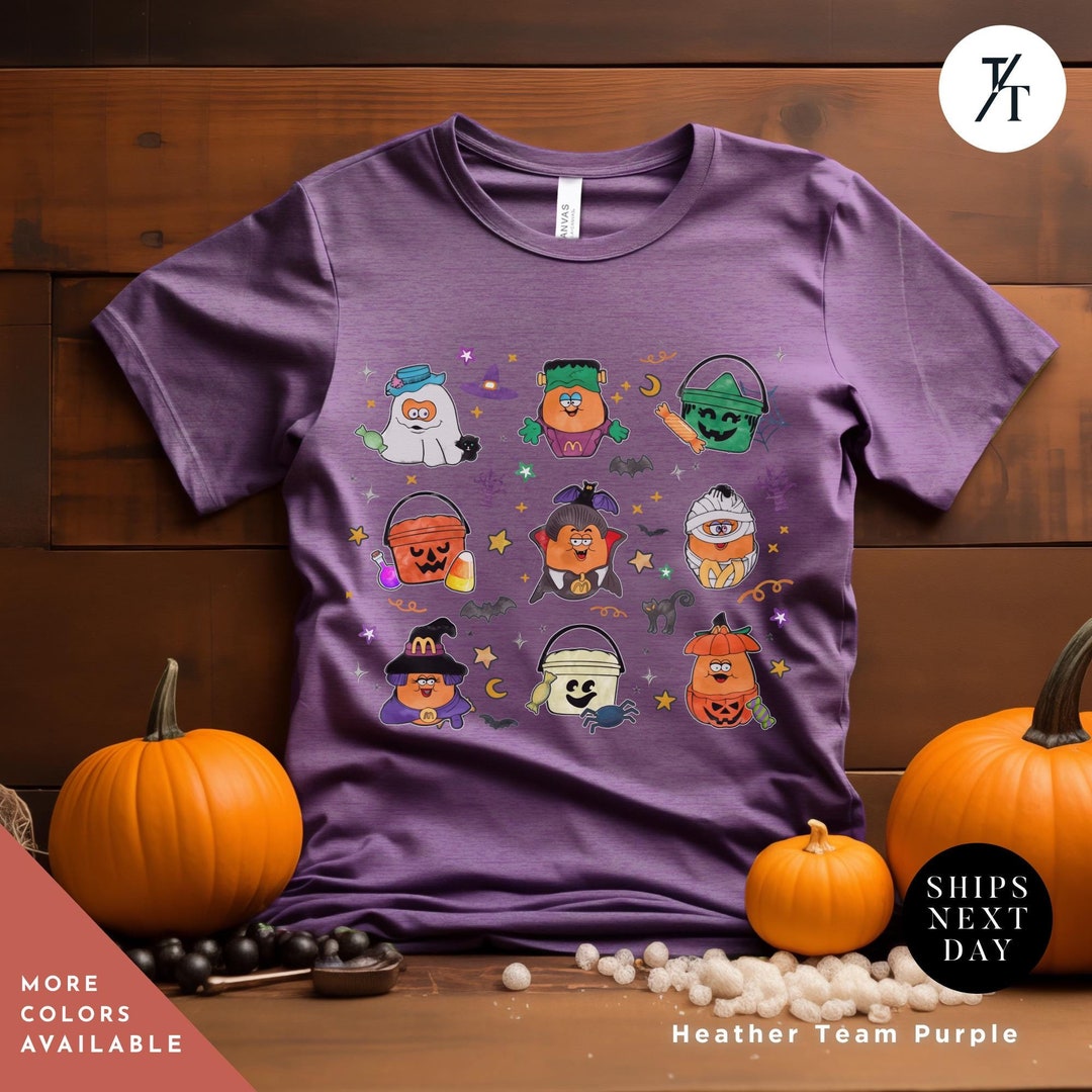Halloween Nuggets Shirt, Retro Halloween Tee, Vintage Scary Chicken ...