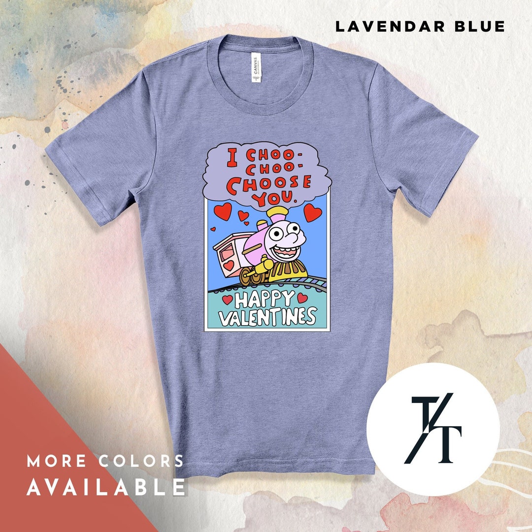 I Choo Choo Choose You Shirt, Lisa Simpson, Ralph Wiggum, Valentines ...