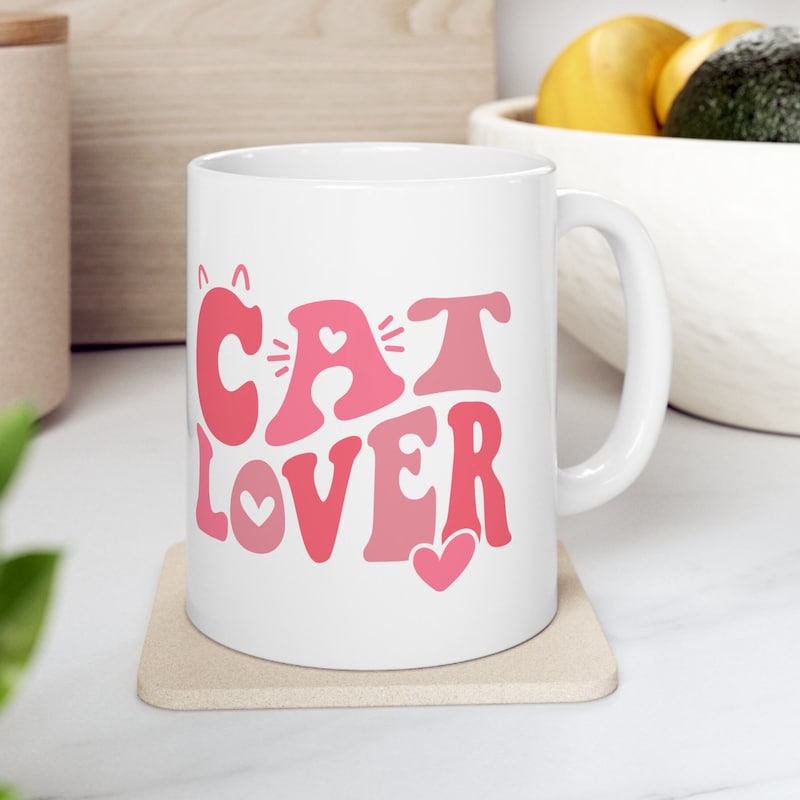 Cat Lover Mug - Etsy