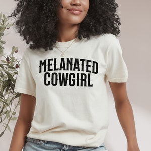 Melanated Cowgirl Tshirt, Black Cowgirl, Black Country Girl, African ...