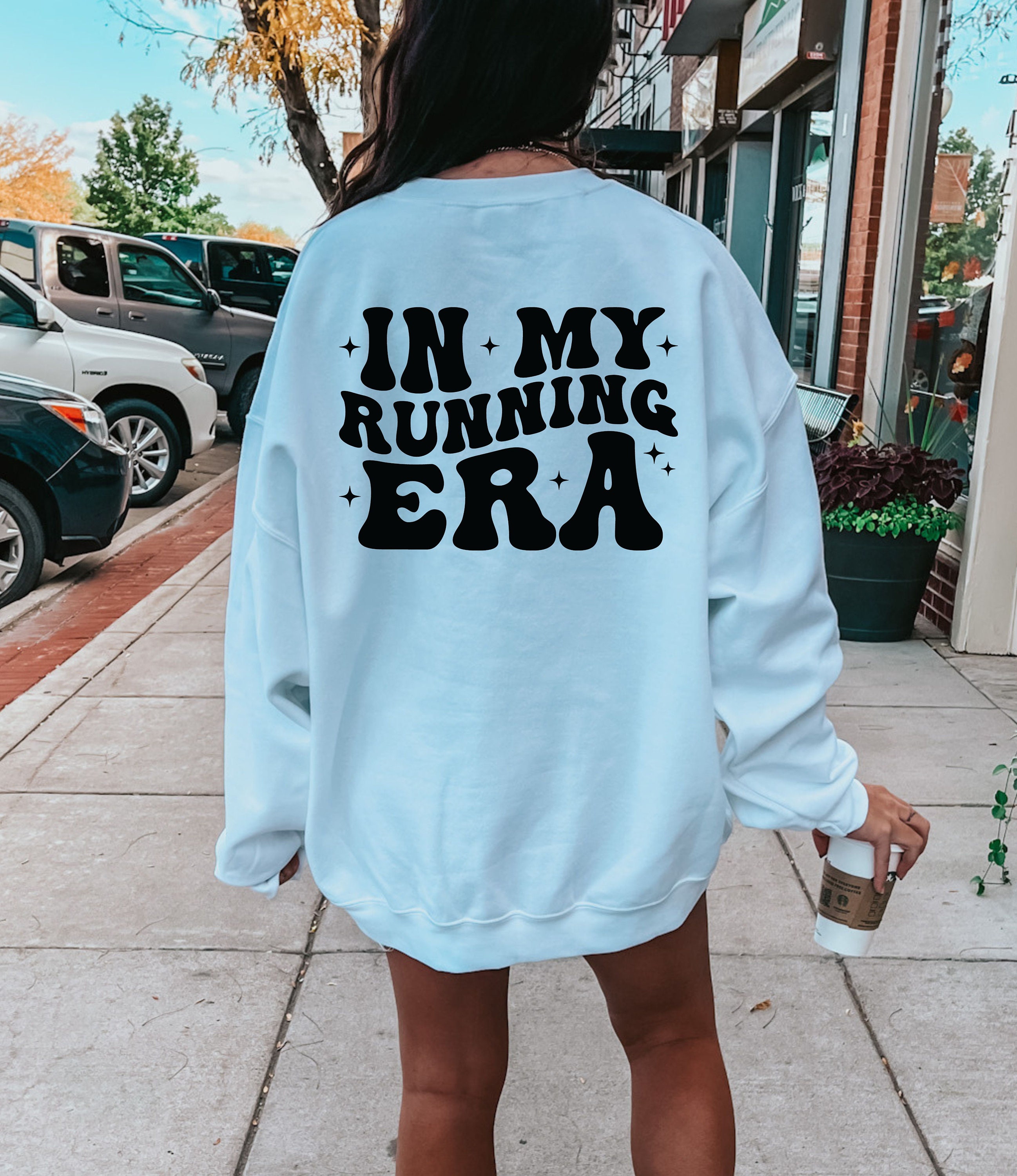 In My Running Era Sweatshirt, Runner Shirt, Funny Marathon Athlete ...