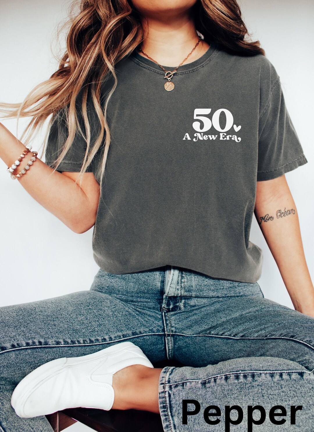 50 Era Bday Shirt, 50th Birthday Party, 50th Birthday Gift, Women 50 ...