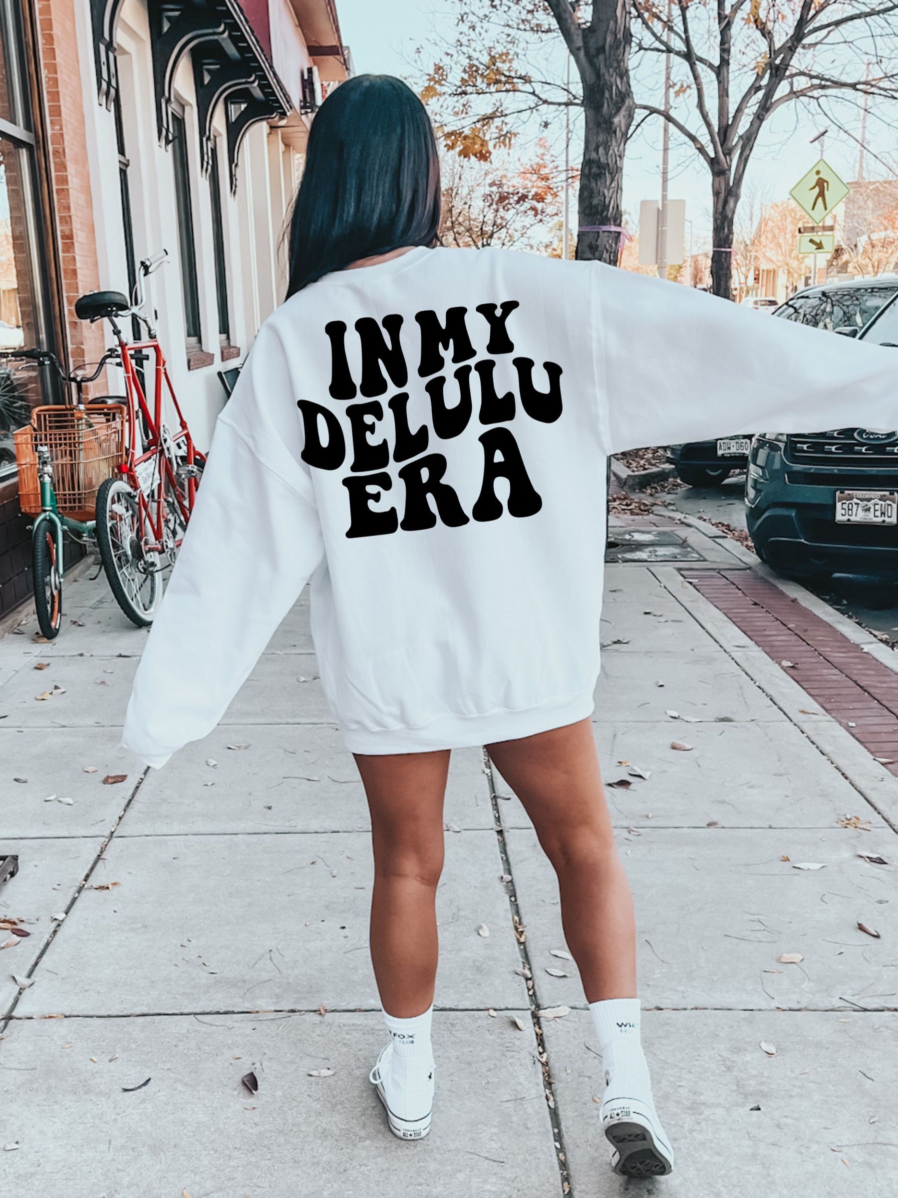In My Delulu Era Sweatshirt, Be Delusional Sweatshirt, Funny Delusional ...