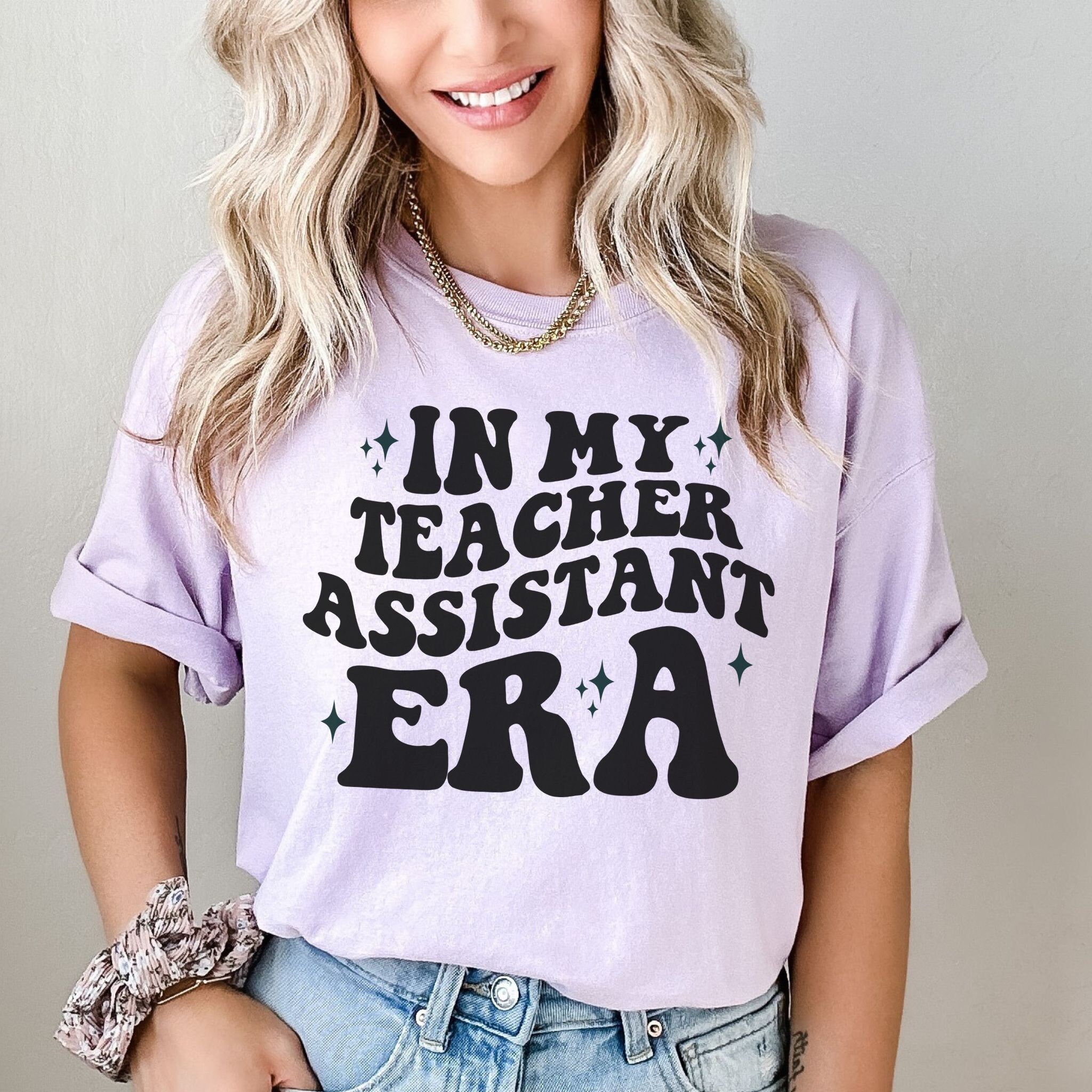 Teacher Assistant Shirt, in My Teacher Assistant Era, Para Shirt ...