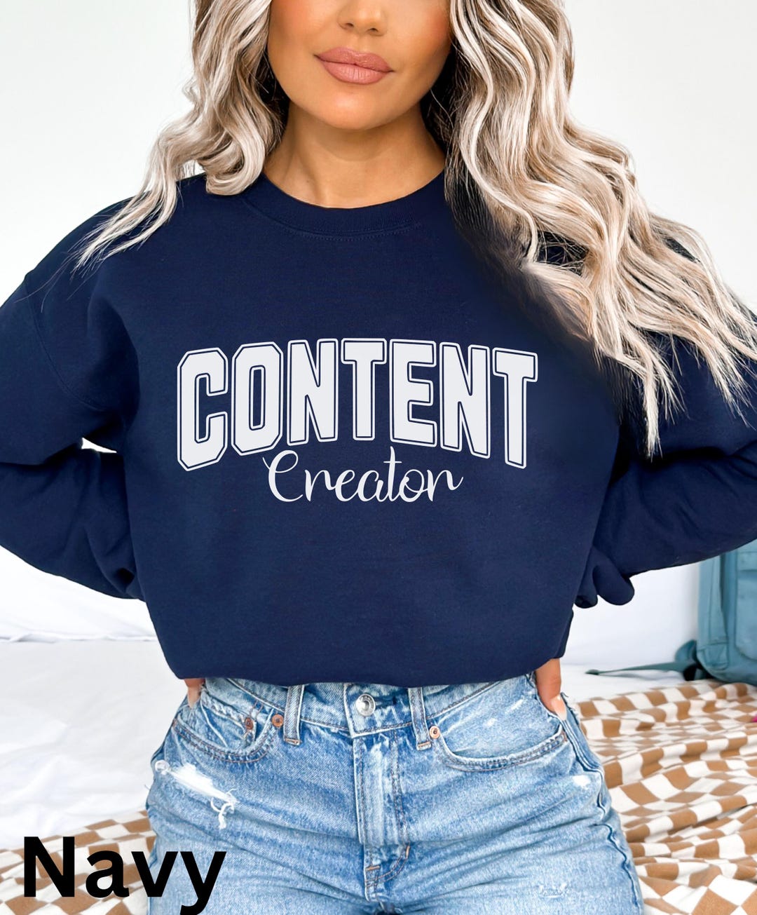 Content Creator Sweatshirt, Blogger Gift, Social Media Influencer ...