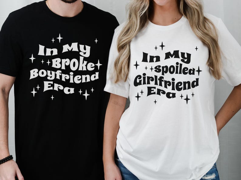 Spoiled Girlfriend Broke Boyfriend Matching Couple Shirt, Valentines ...
