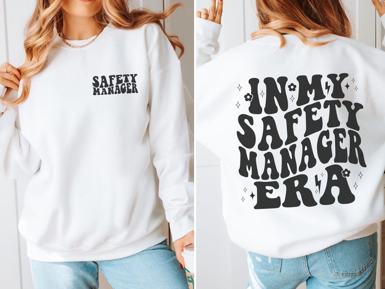 In My Safety Manager Era Sweatshirt, Safety Officer Shirt, Safety ...