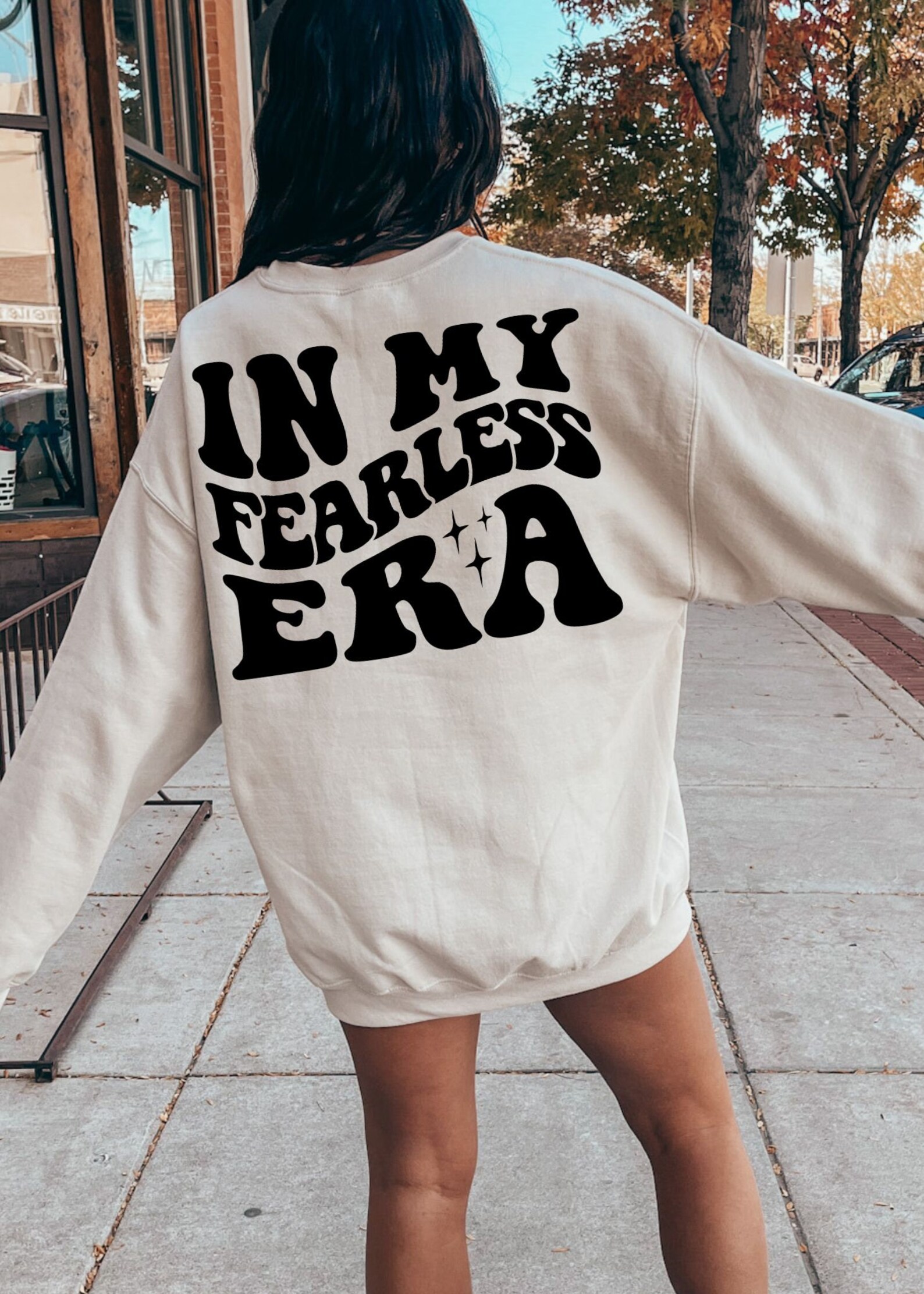 In My Fearless Era Sweatshirt, Women Empowerment Shirt, Inspirational ...