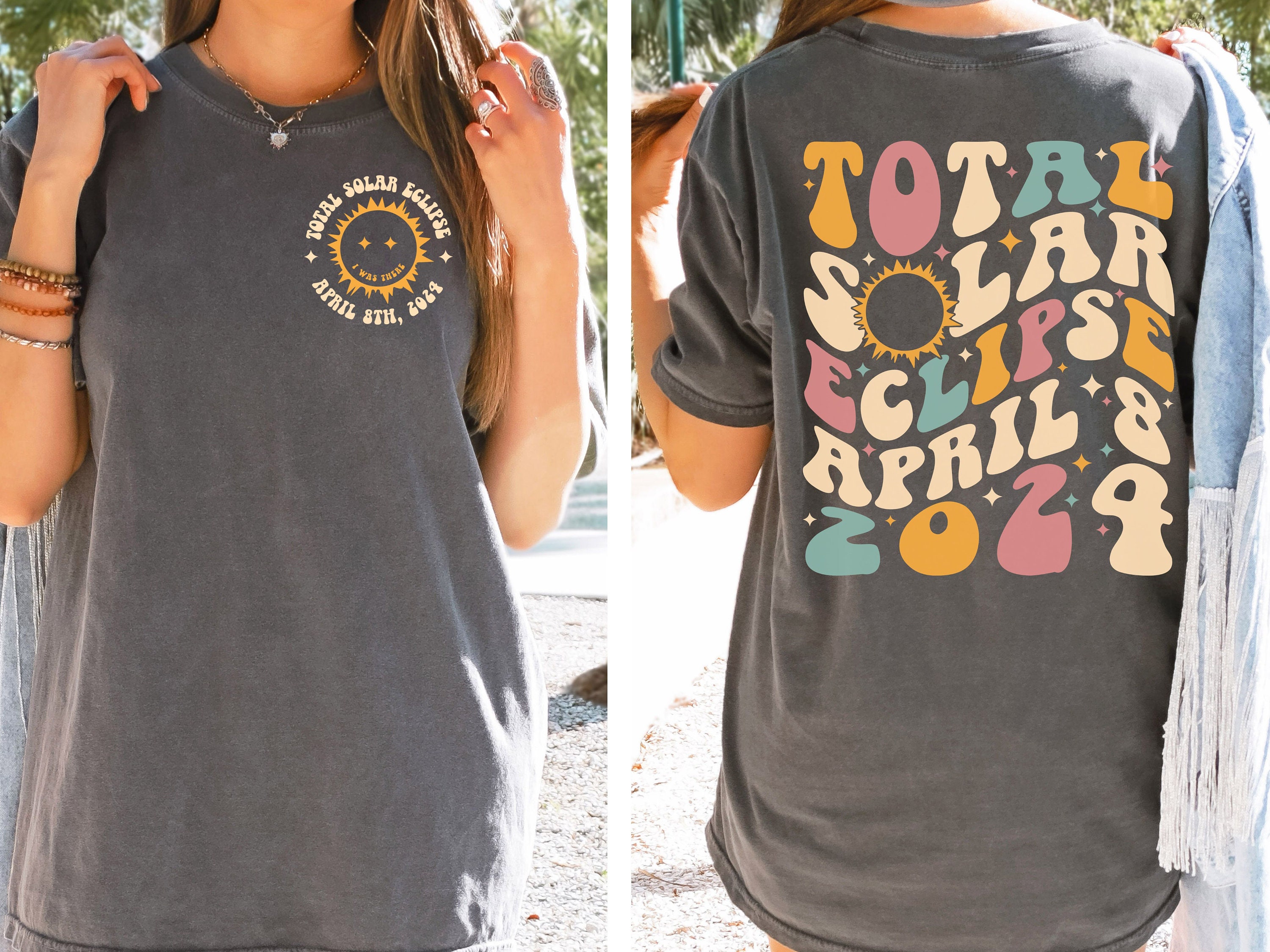 Total Solar Eclipse Shirt, Total Solar Eclipse 2024 Shirt, April 8th ...
