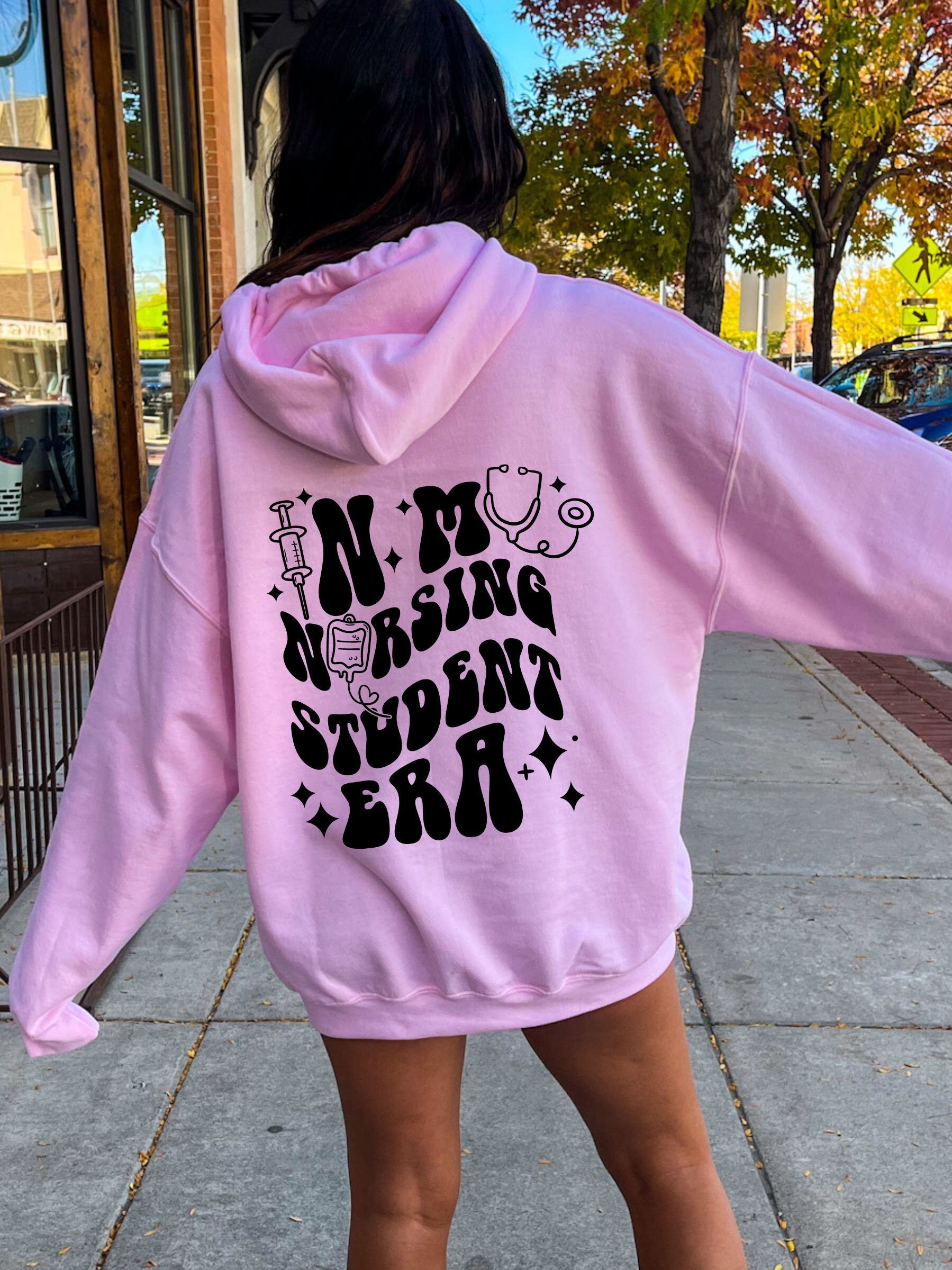 In My Nursing Student Era Hoodie, Nurse Student, Nursing Era, Nursing ...