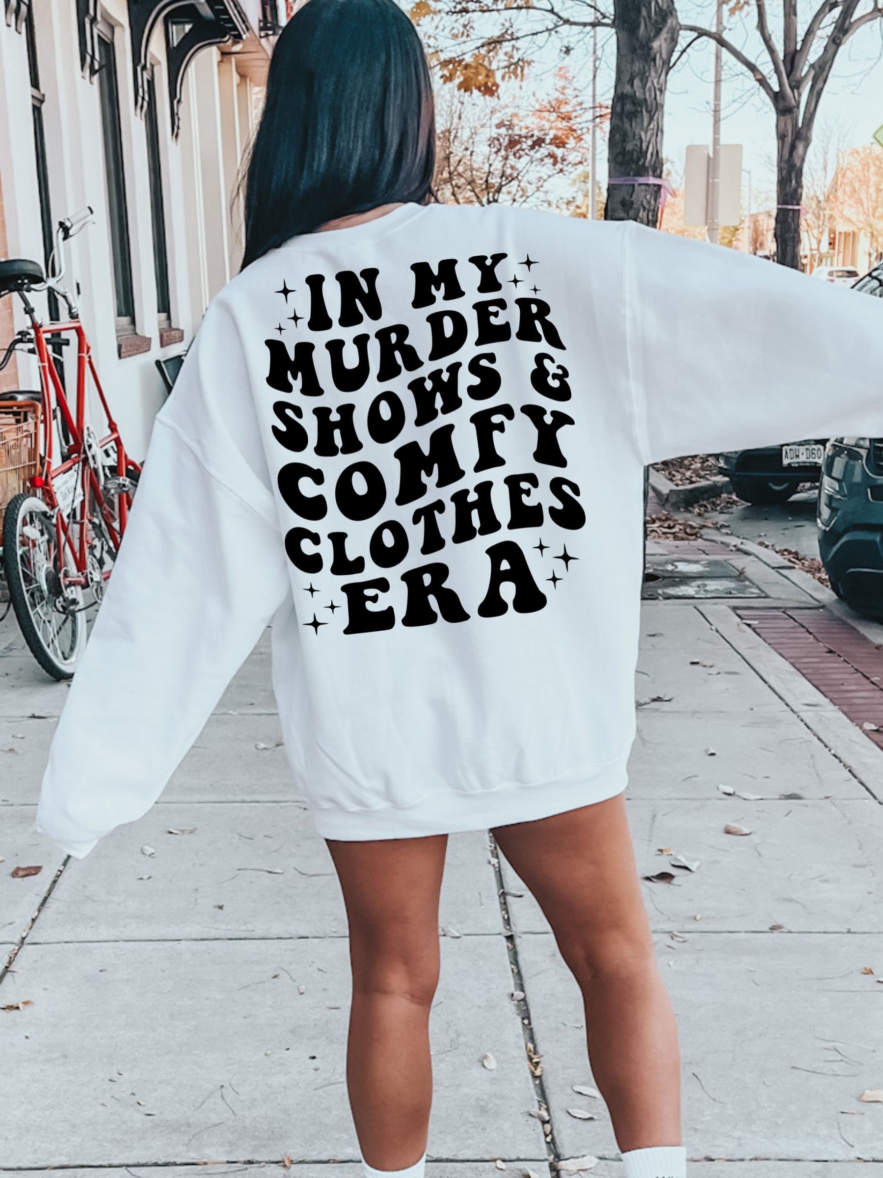 In My Murder Shows & Comfy Clothes Era, Funny True Crime Shirt, True ...