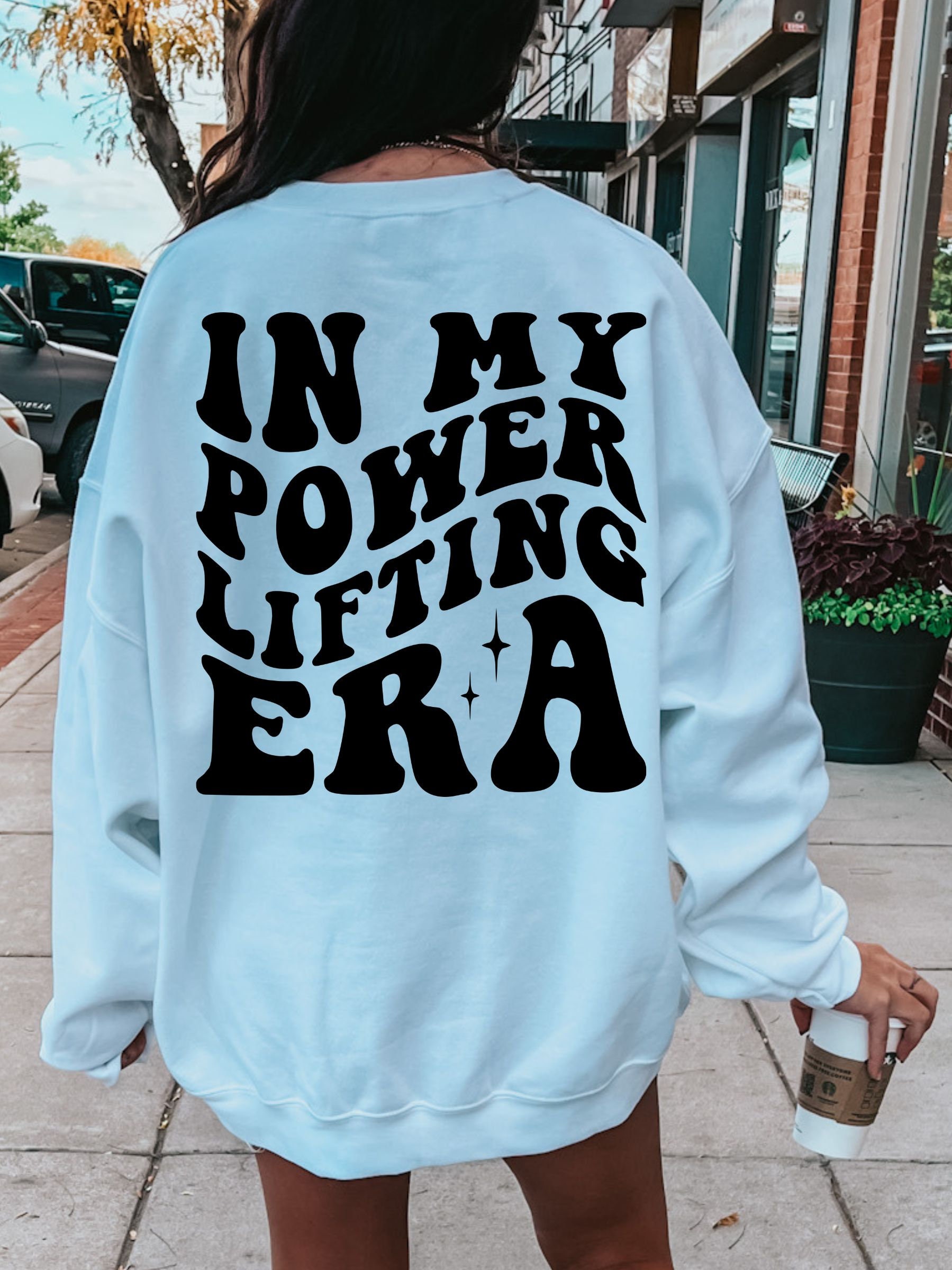 In My Powerlifting Era Sweatshirt, Powerlifter Shirt, Fitness Shirt ...
