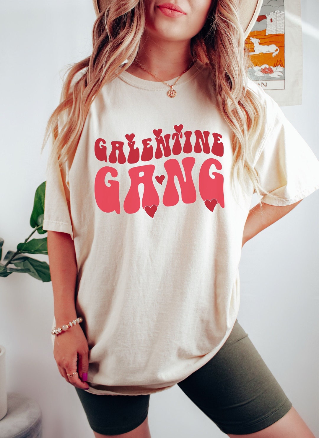 Galentine Gang Comfort Colors Shirt, Group Valentines Day Shirt ...
