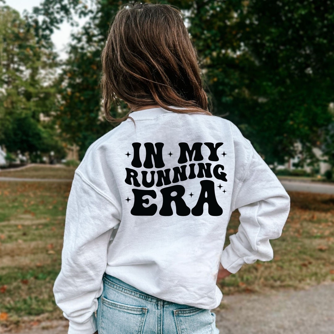 In My Running Era Youth Sweatshirt, Runner Shirt, Funny Marathon ...
