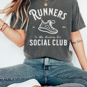 Runners Social Club Shirt, Runner Shirt, Funny Marathon Athlete Shirt ...
