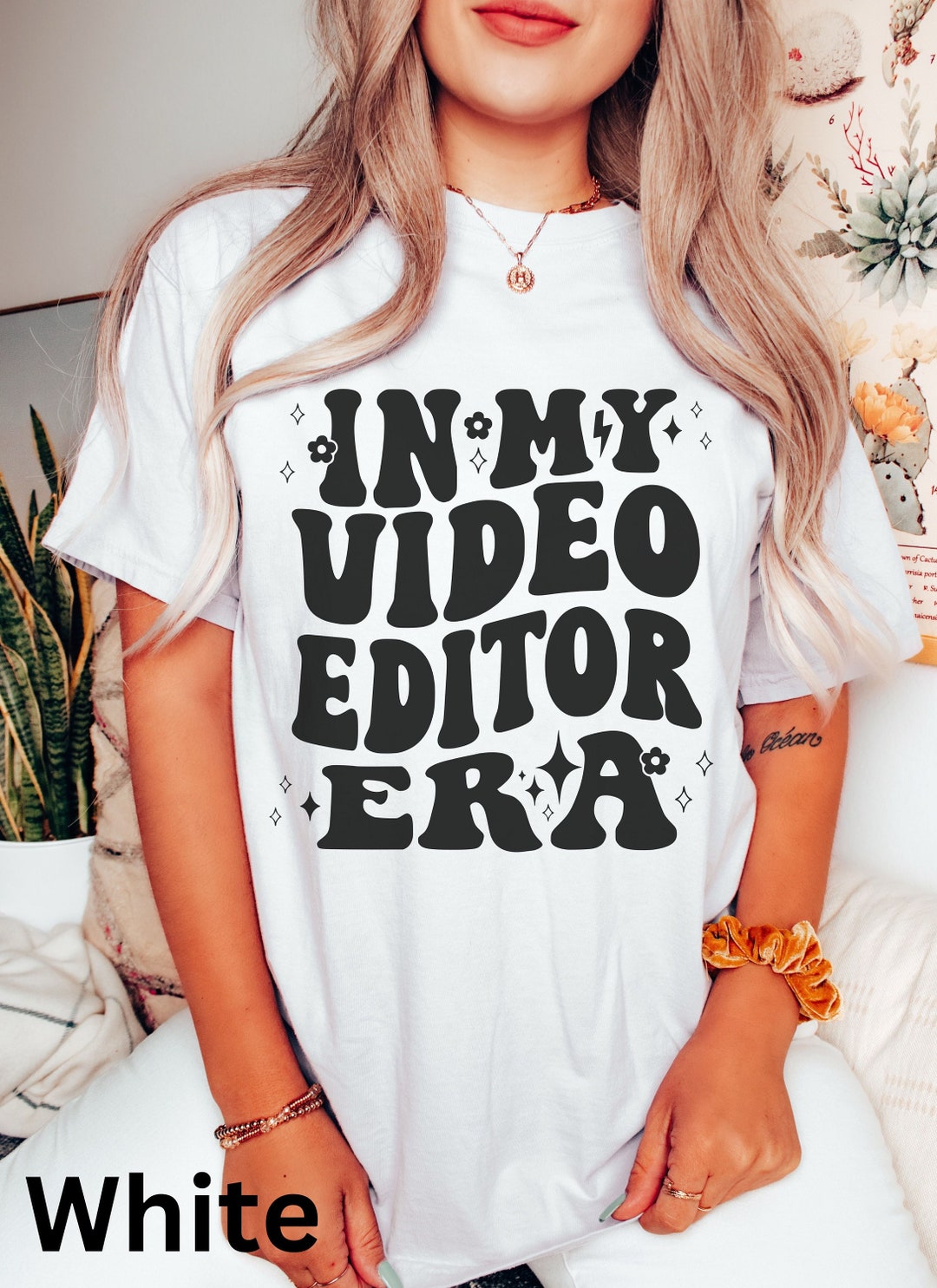 In My Video Editor Era Tshirt, Gift for an Editor, Video Editor Shirt ...