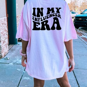 In My Influencer Era Tshirt, Content Creator Shirt, Social Media ...