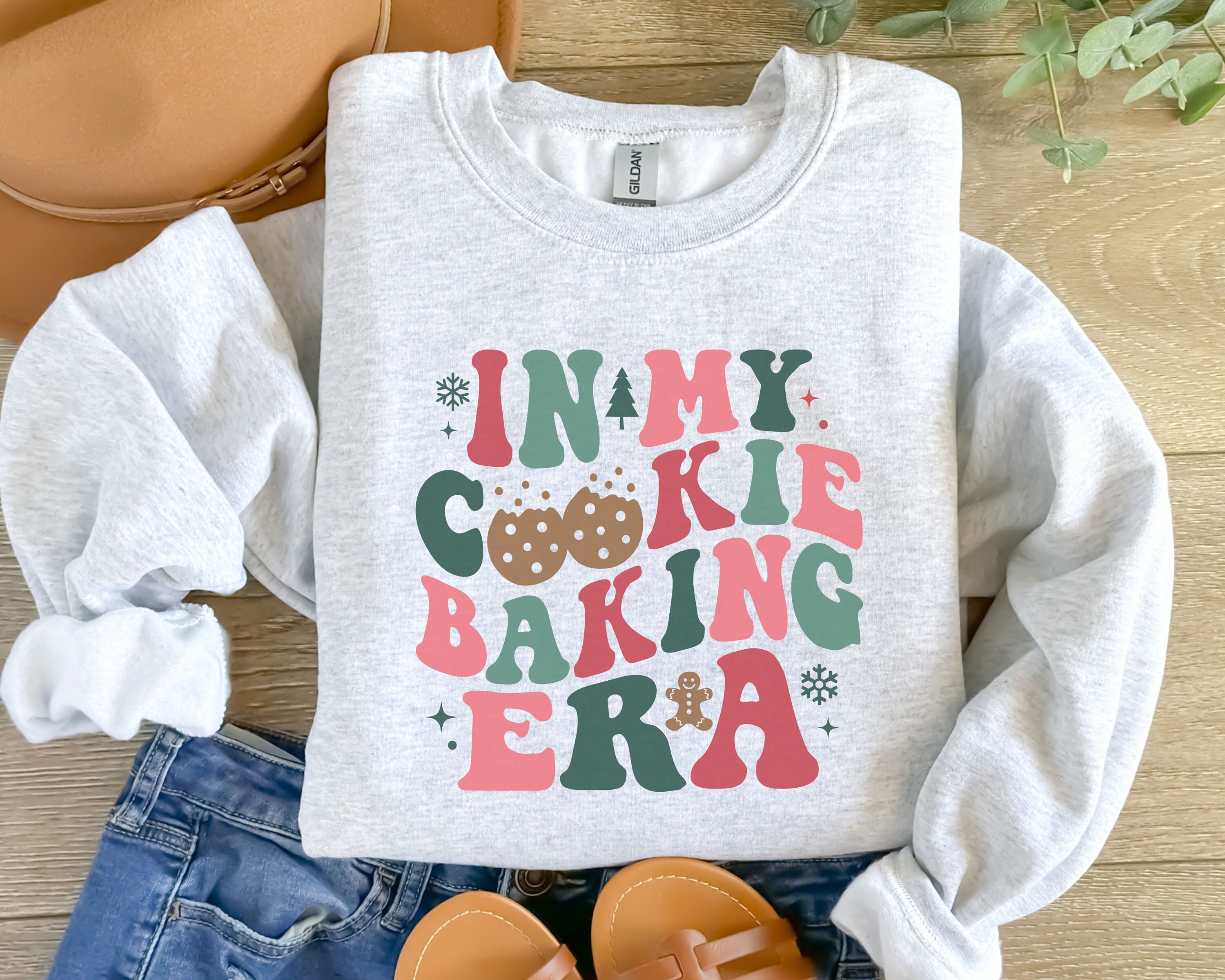 In My Cooking Baking Era Sweatshirt, Cookie Baking Crew, Christmas ...