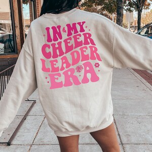 In My Cheerleader Era Sweatshirt, Cheer Hoodie, Cheer Era Shirt, Shirt ...