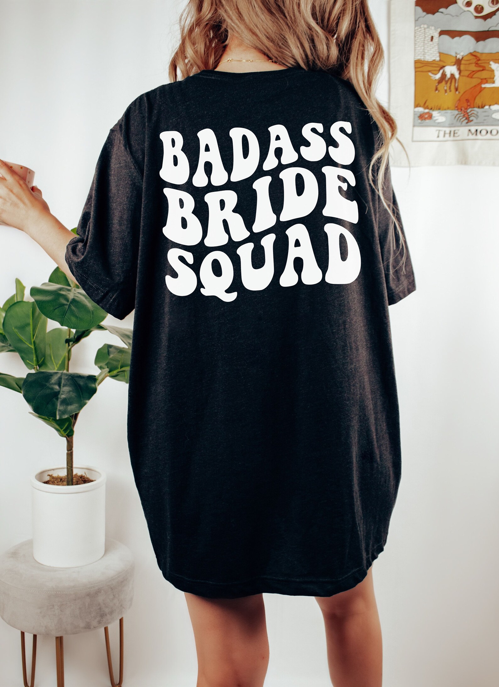 Badass Bride Squad Bachelorette Party Shirt, Somebody's Badass Bride ...