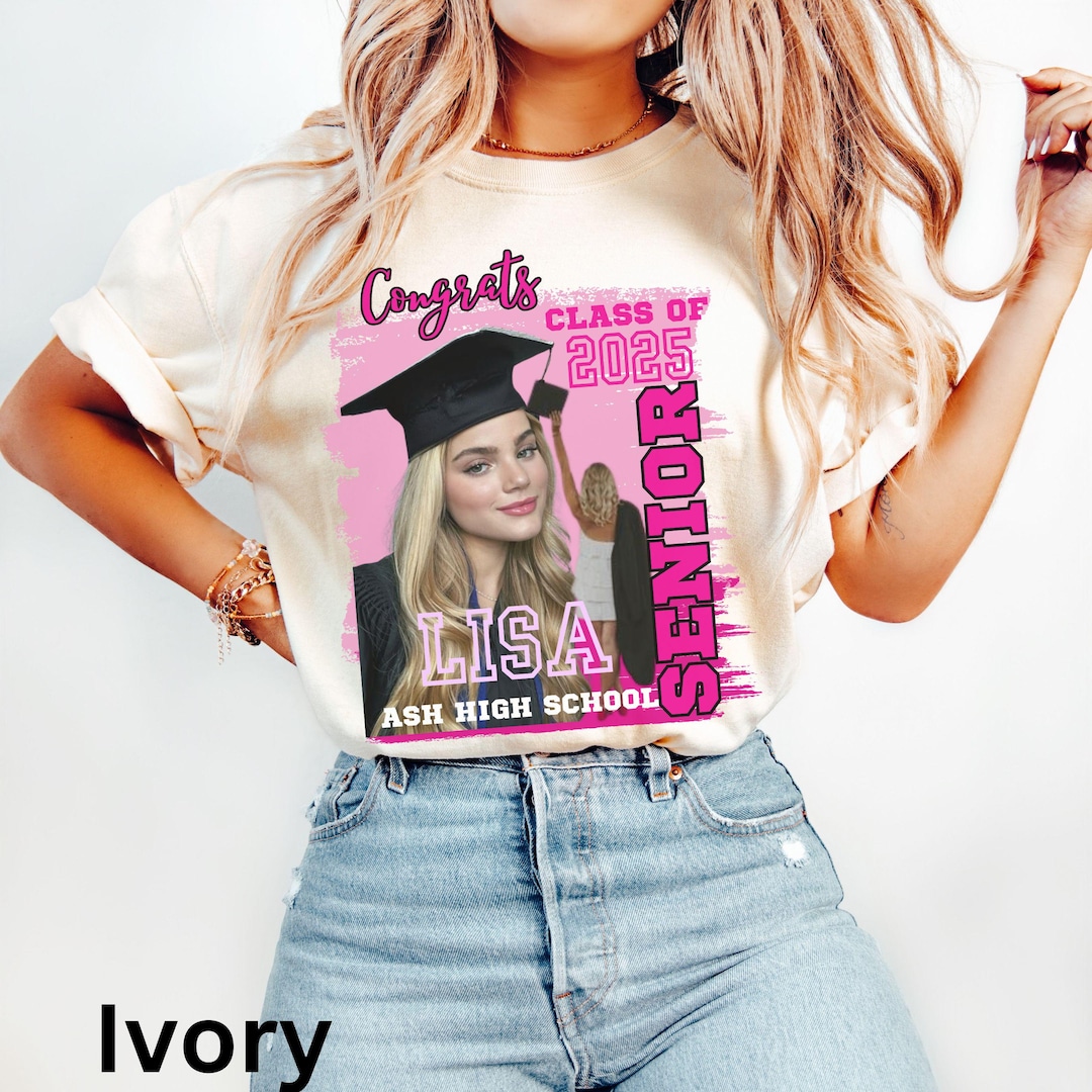 Graduation Custom Shirt With Photos, Family Graduation Shirt, Senior ...
