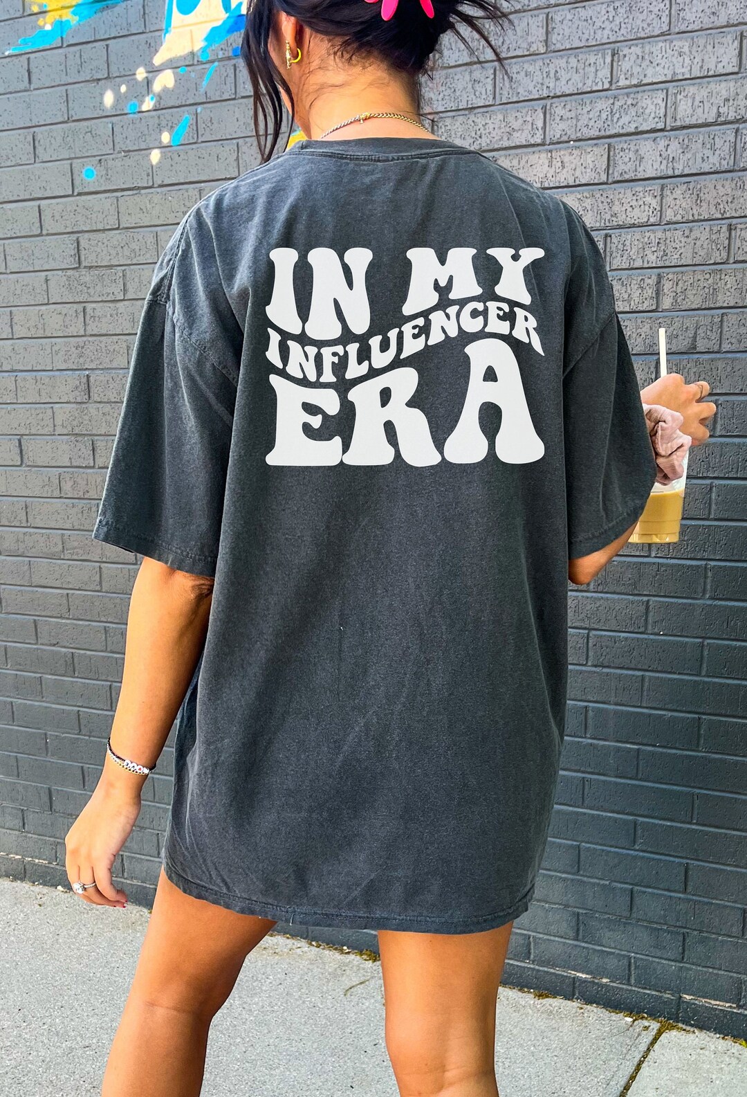 In My Influencer Era Tshirt, Content Creator Shirt, Social Media Influencer Tee, Blogger ...
