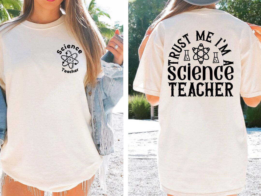 Science Teacher Personalized Shirt, Back to School, First Day of School ...