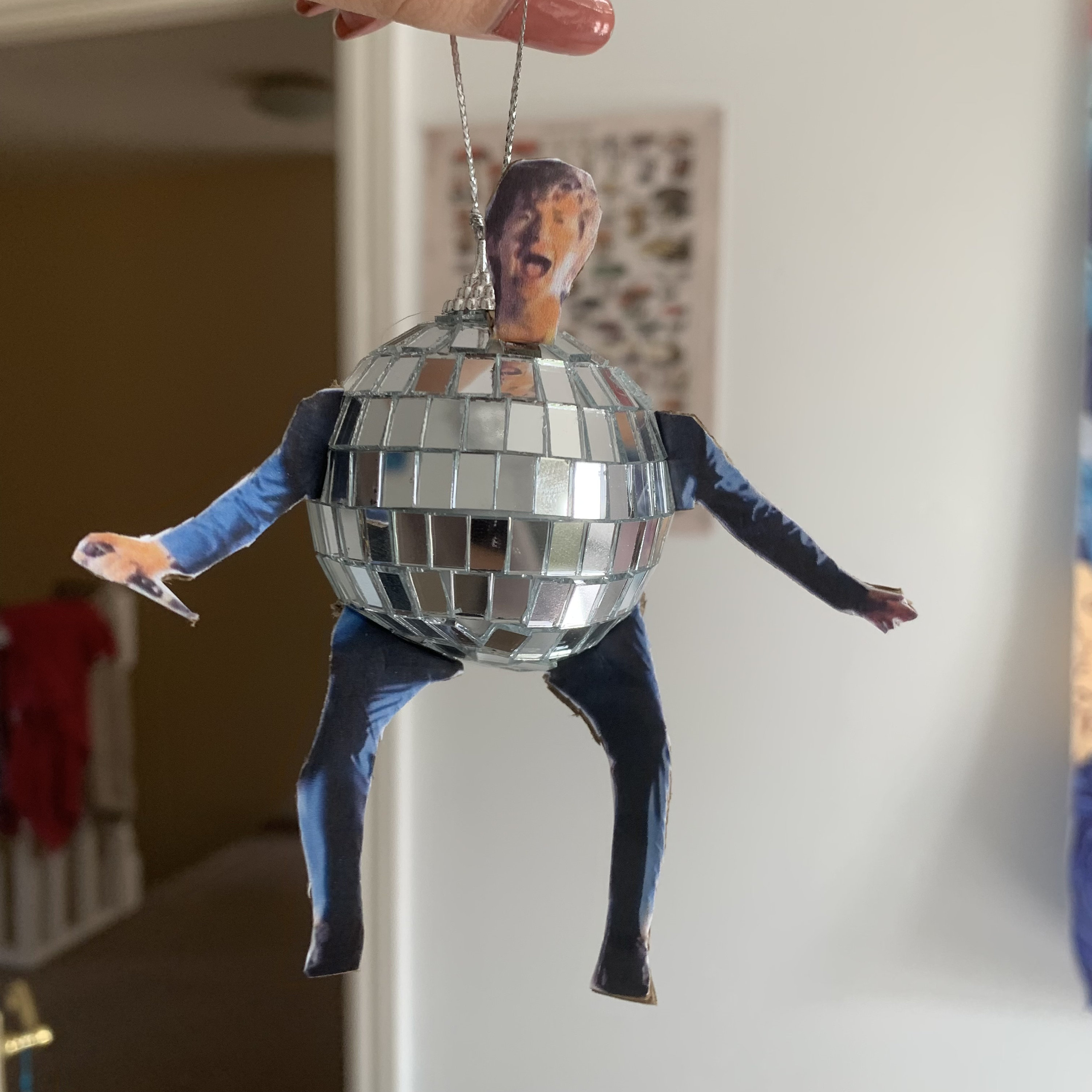 Alex Turner / Arctic Monkeys Mirrorball Hanging Decoration - Etsy