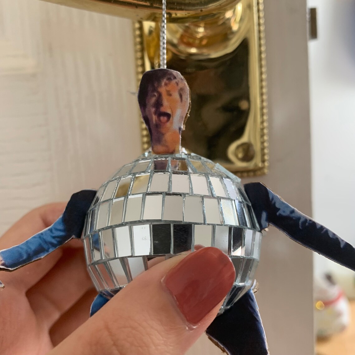 Alex Turner / Arctic Monkeys Mirrorball Hanging Decoration - Etsy UK