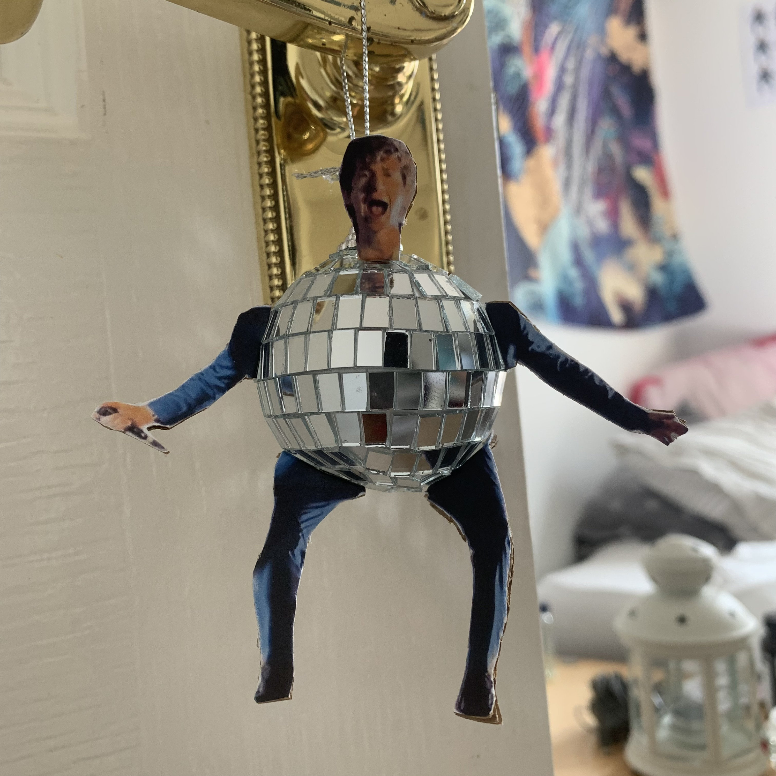 Alex Turner / Arctic Monkeys Mirrorball Hanging Decoration - Etsy