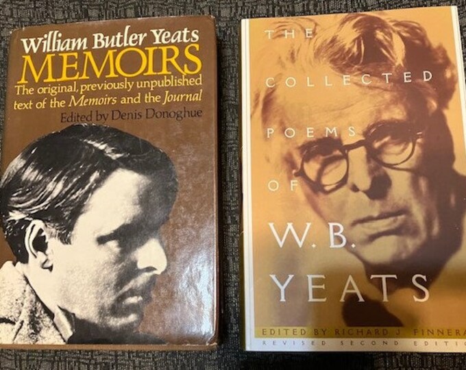 William Butler Yeats, Collected Poems & Yeats, Memoirs (first American ...