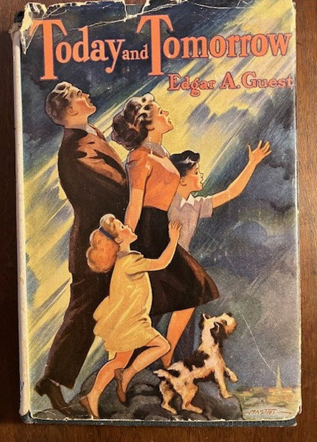 Edgar A. Guest, Today and Tomorrow, Poetry Volume, First Edition, 1942 ...