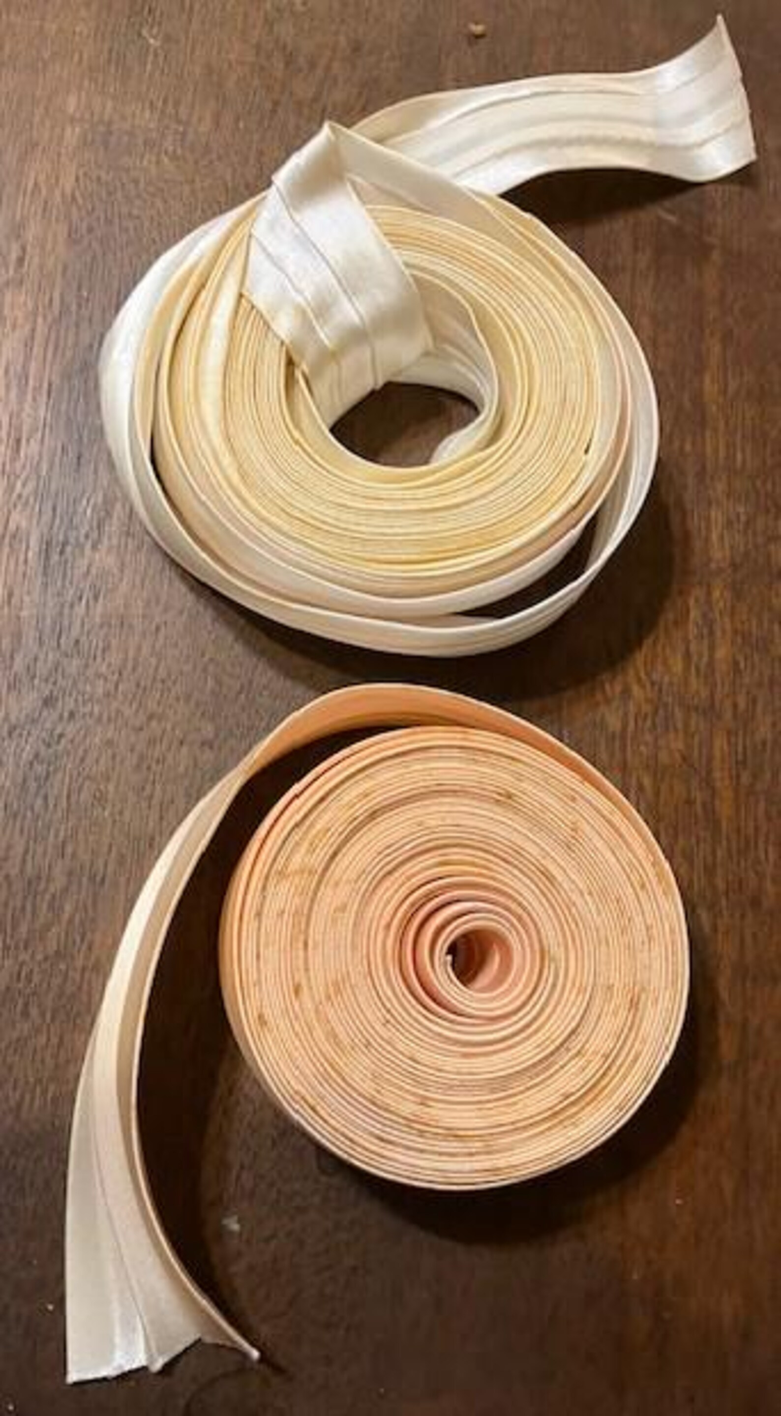 1940s Satin (or Silk?) Two Rolls of Decorative Ribbon - Etsy