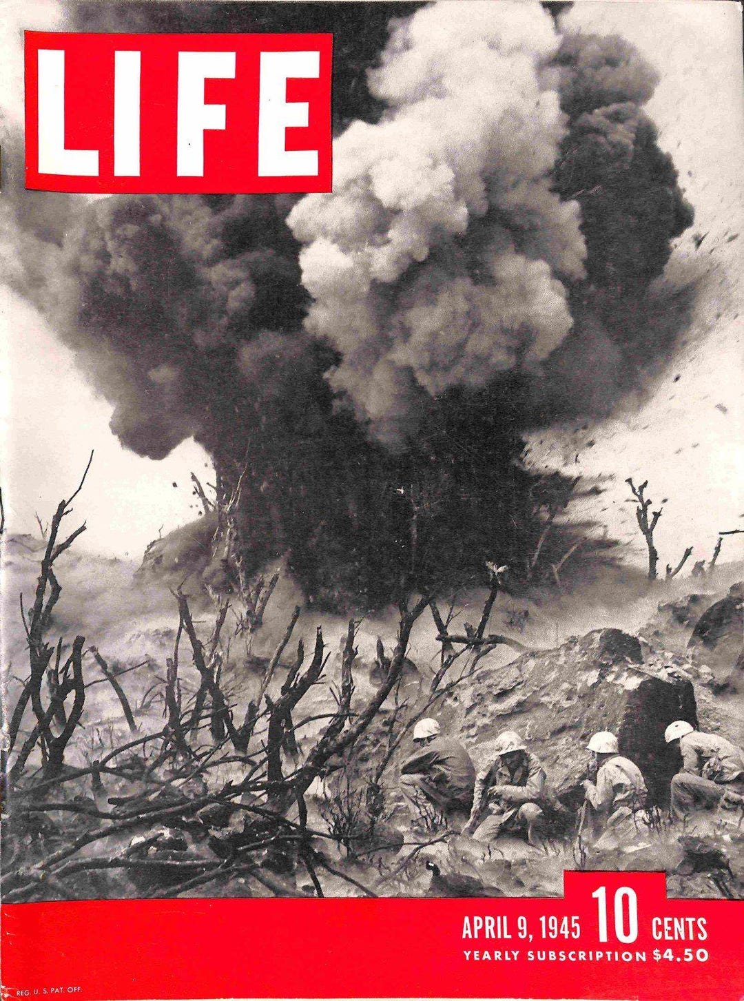 LIFE Magazine April 9, 1945world War II - Etsy