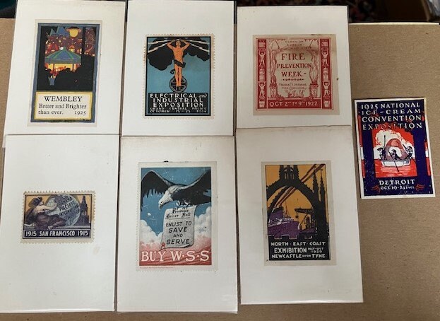 Very Rare Poster Advertising Stamps From the 1920s - Etsy