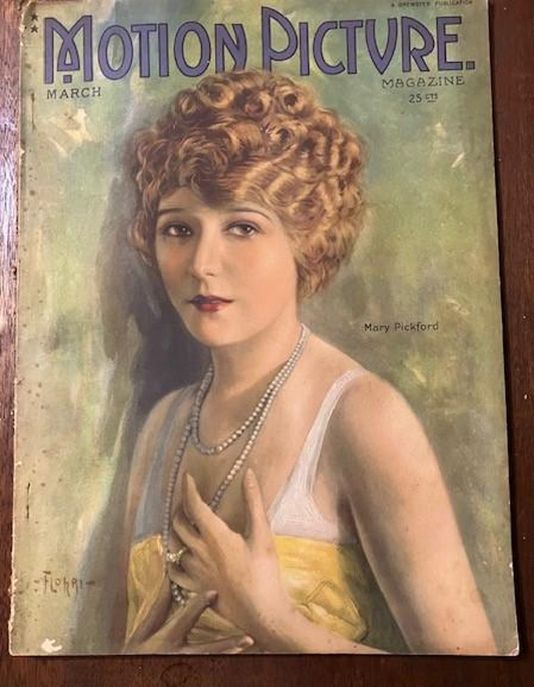 Motion Picture Magazine, March 1922, Mary Pickford on Cover - Etsy
