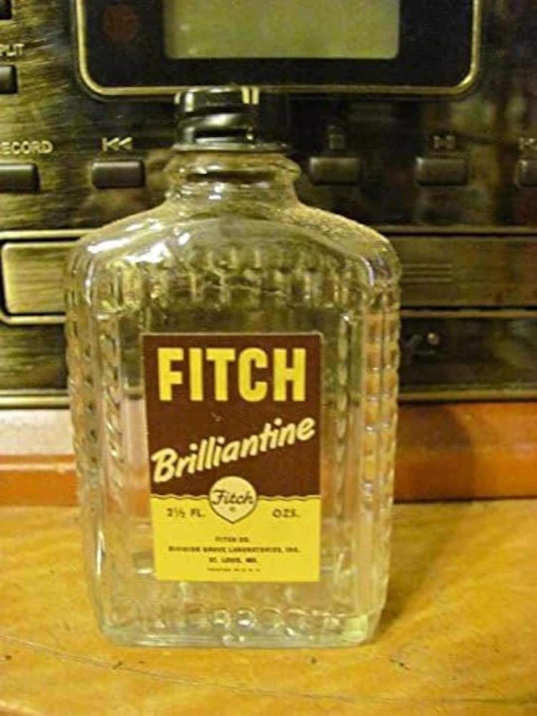 Vintage 1950s Fitch Brilliantine Bottle, St. Louis - Etsy