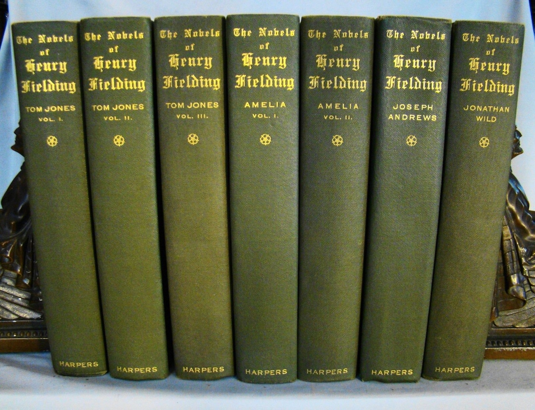 The Novels of Henry Fielding, Complete Seven Volume Set, Harper ...