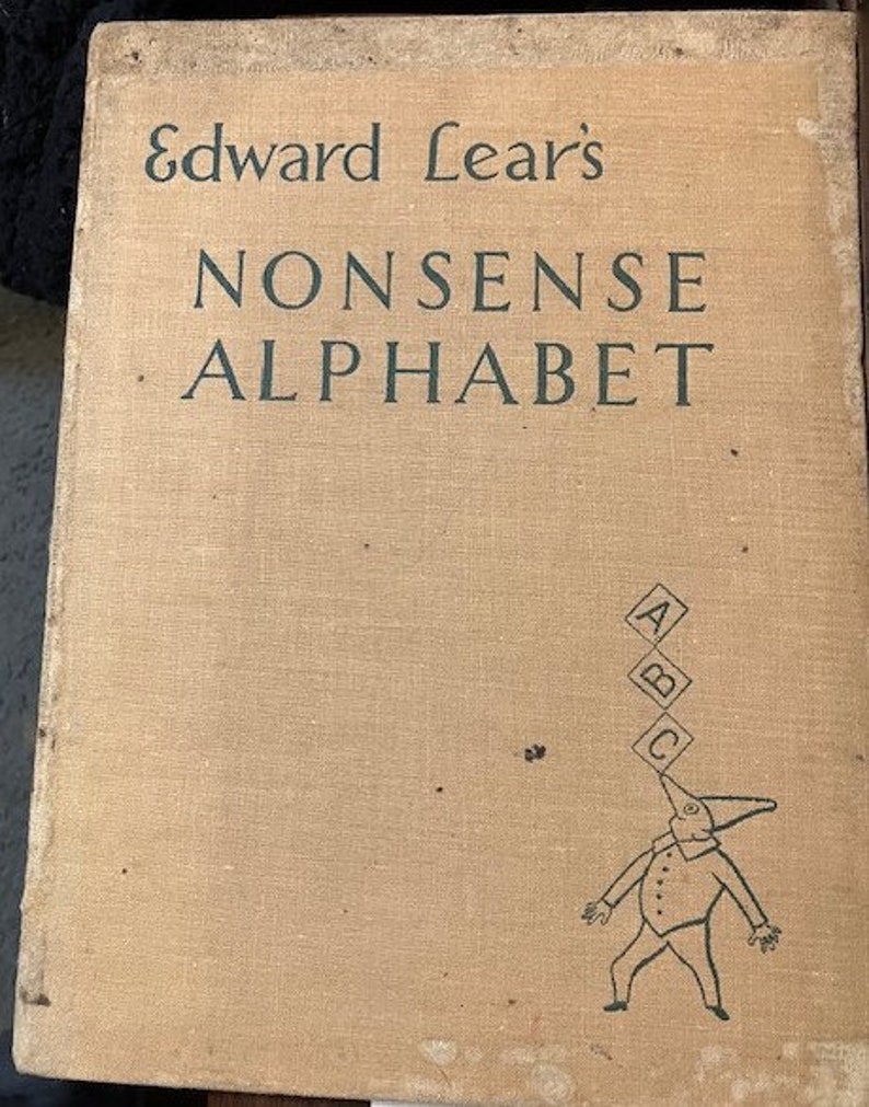Edward Lear's Nonsense Alphabet - Etsy