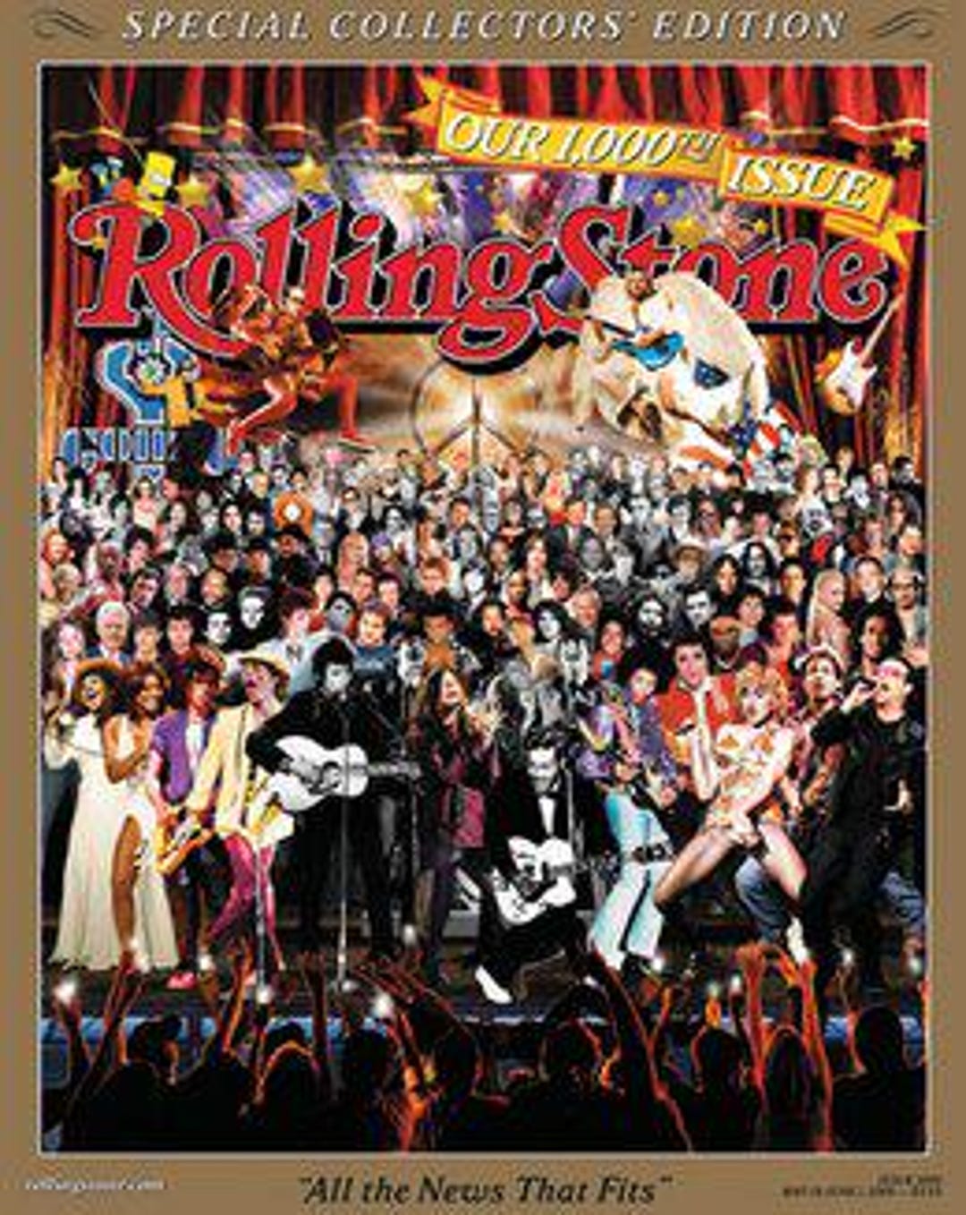 Rolling Stone Magazine 1000th Hologram Issue May 18 - June 1, 2006 ...