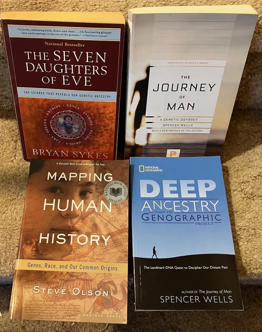 Ancestry, DNA, Genome, Genetic History, Anthropology--4 Books on Our ...