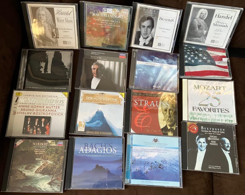16 Classical Music Cd Albums, Near Mint--lot A - Etsy