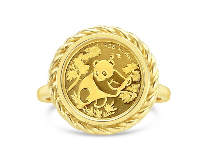 22K and 14K Gold Turkish Coin Ring, Gold Signet Ring, Statement Gold ...