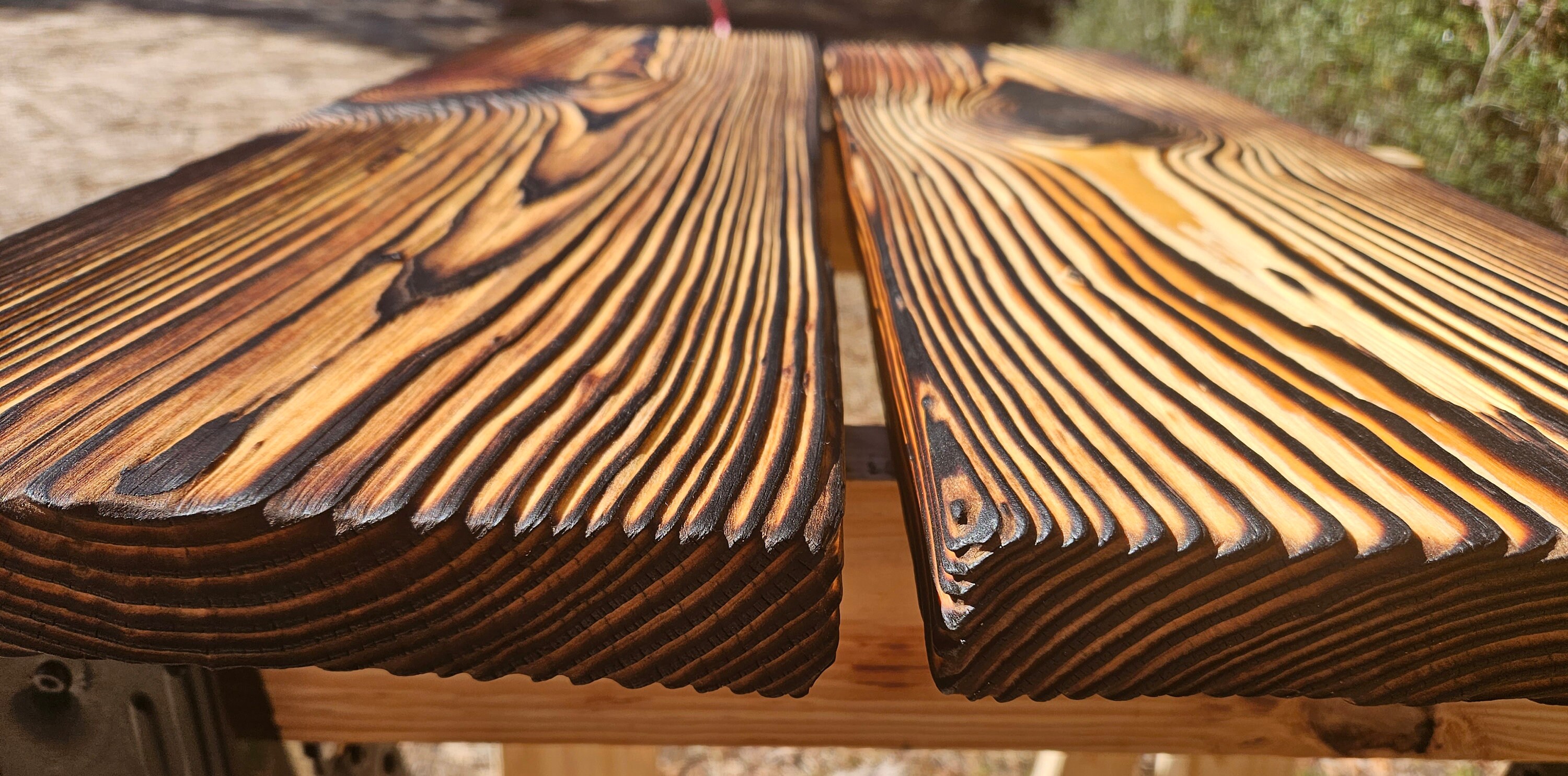 Shou Sugi Ban Board Low Sheen Finish - Etsy