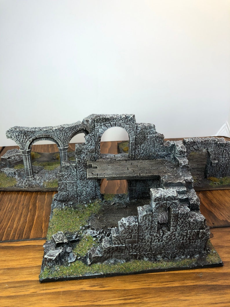 3 Pack 28mm Scatter Terrain Ruins - Etsy