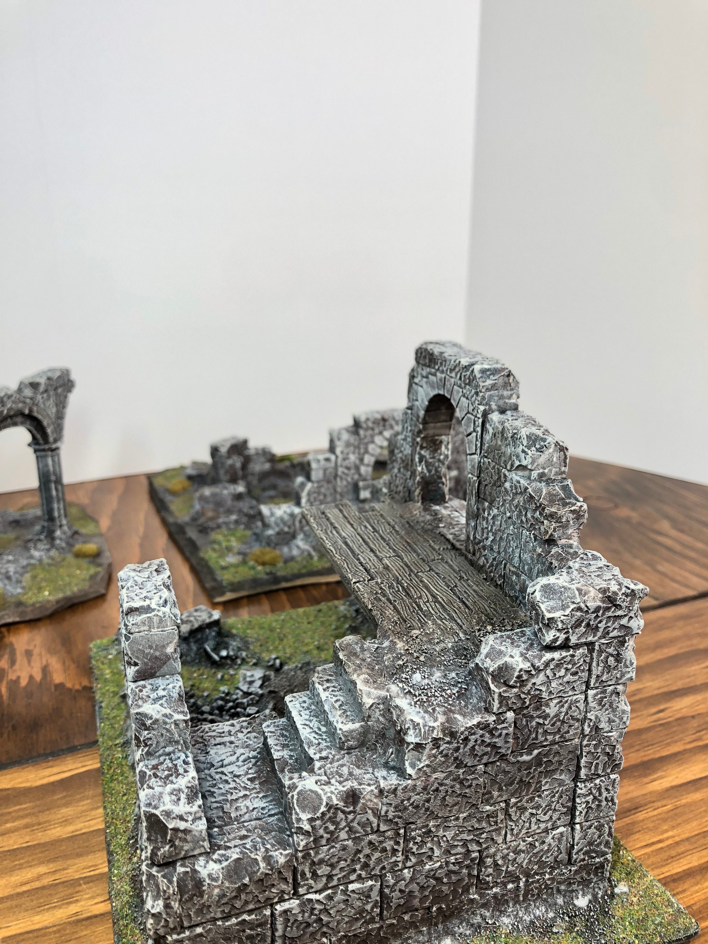 3 Pack 28mm Scatter Terrain Ruins - Etsy