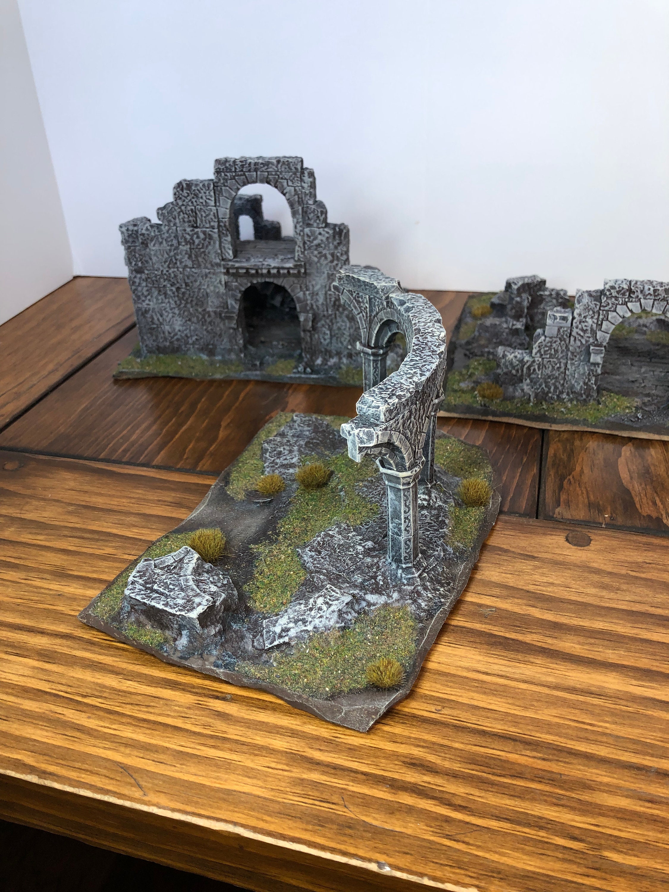 3 Pack 28mm Scatter Terrain Ruins - Etsy