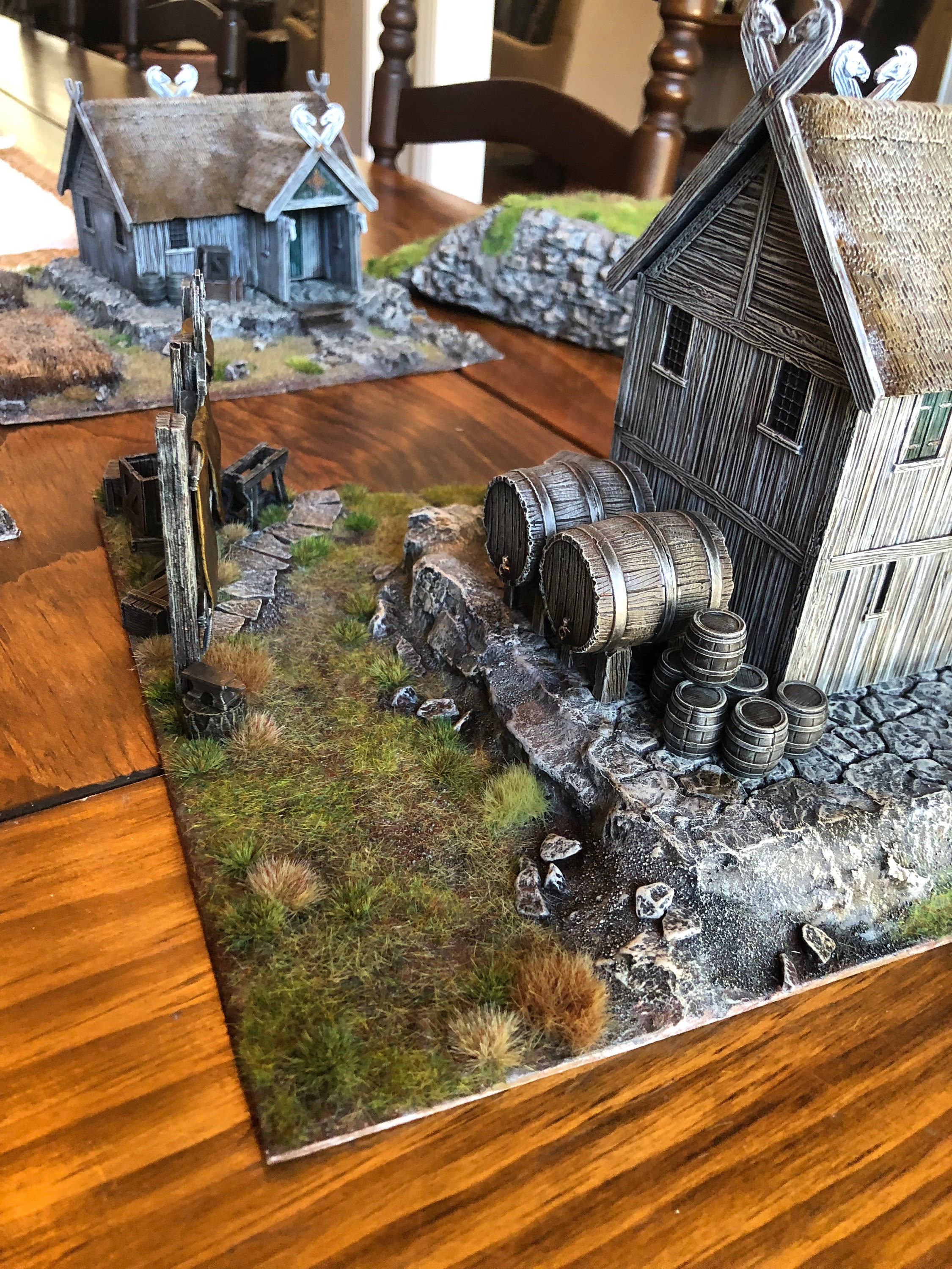 MESBG Rohan Scatter Terrain Houses - Etsy
