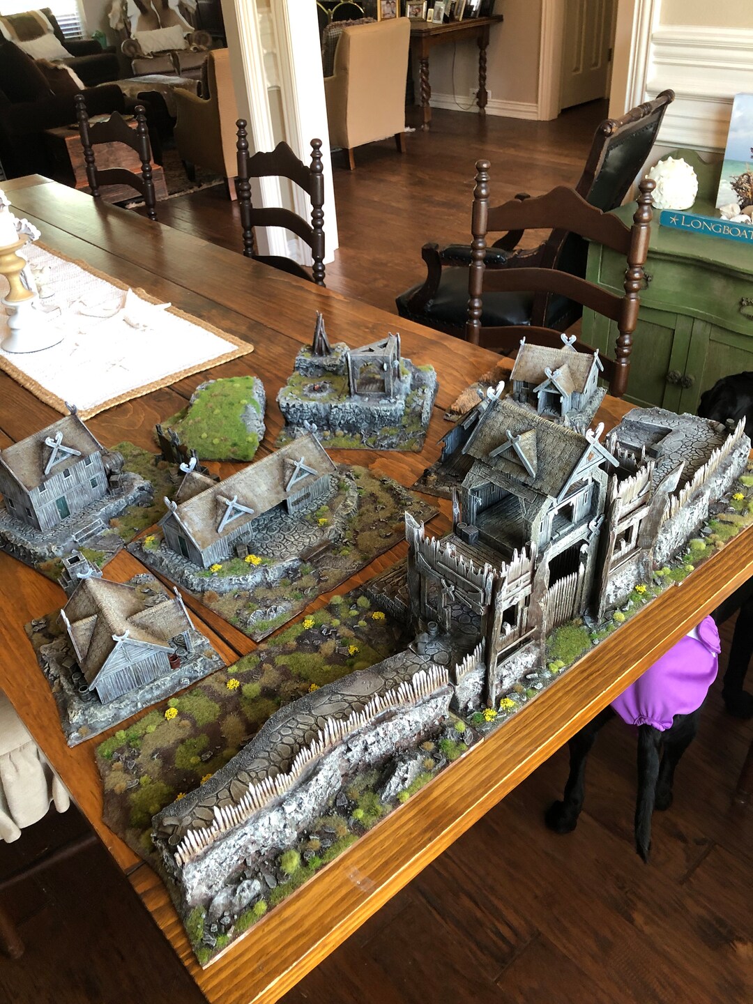 Lord of the Rings MESBG 28mm Scale Rohan Village - Etsy Canada