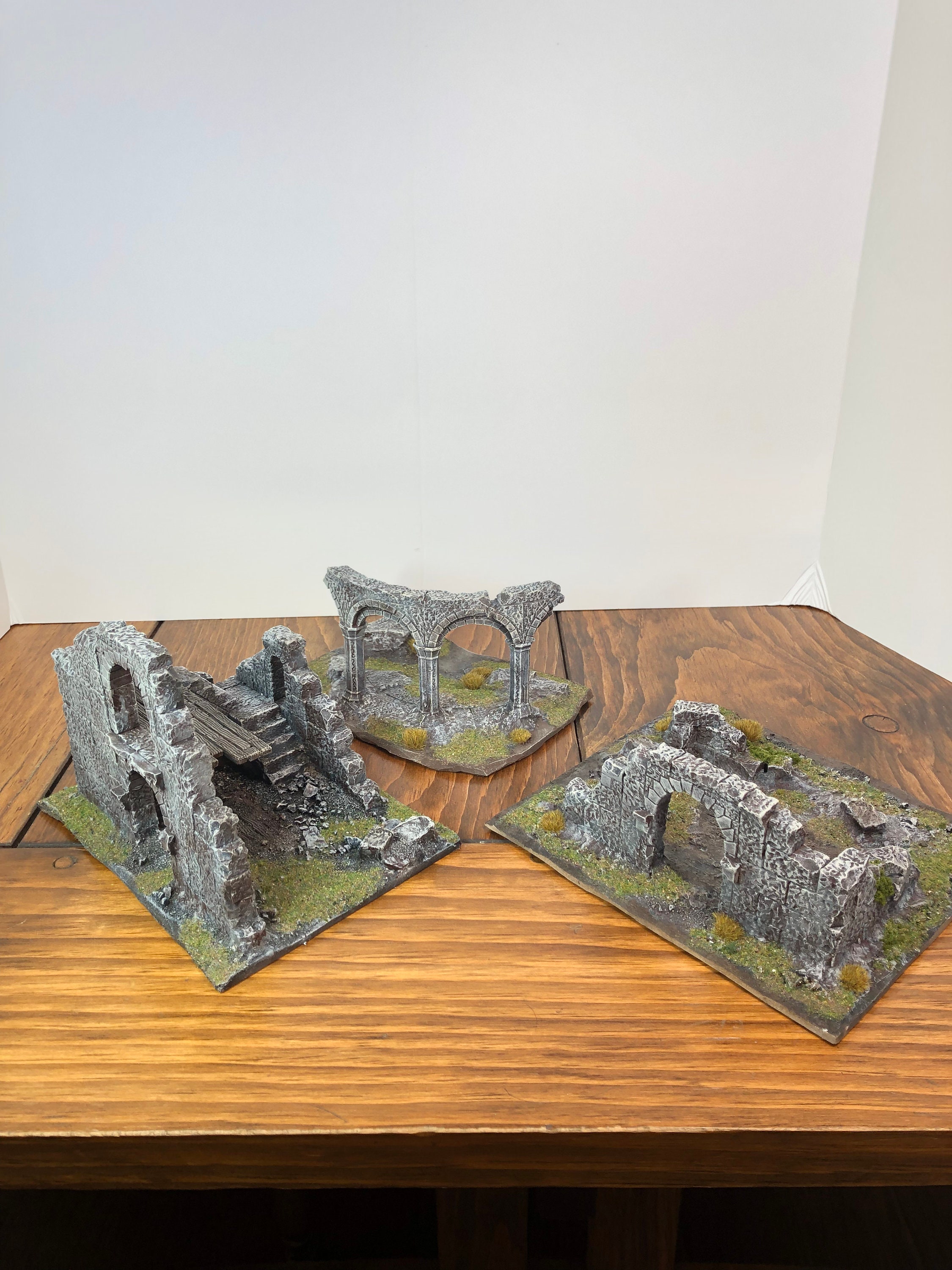 3 Pack 28mm Scatter Terrain Ruins - Etsy